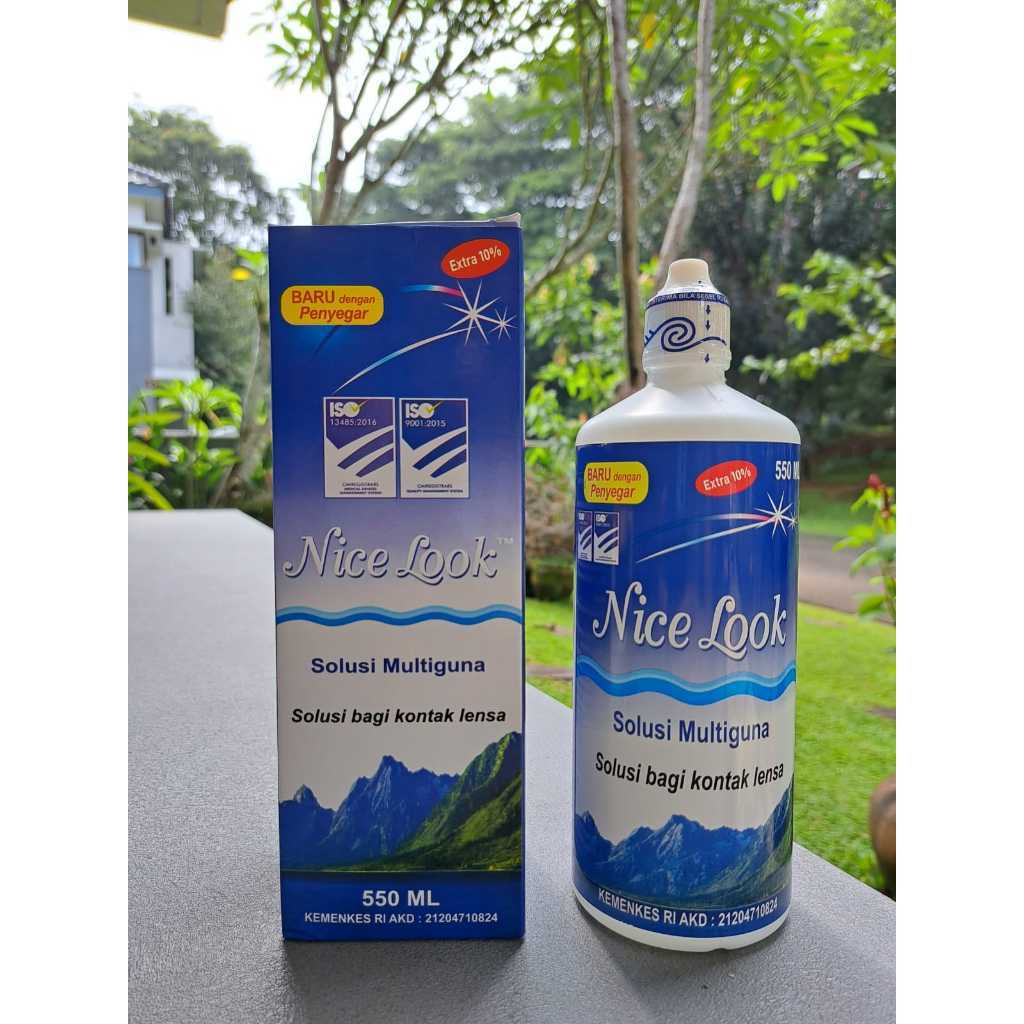 Jual [ 1 BTL ] SOLUTION Nice Look Solusi Multiguna 550 ML [ EXP 2029 ...