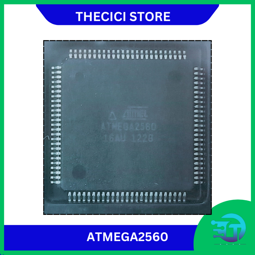 Jual IC Atmel ATMega2560-16AU TQFP-100 ATMega2560 16 TQFP Mega2560 | Shopee Indonesia