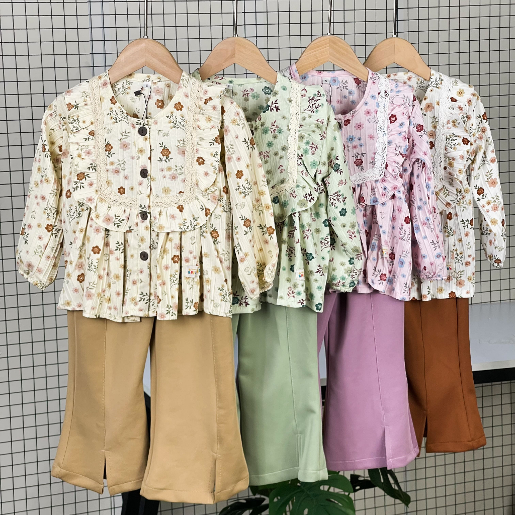 Jual Si Baju Anak - AURELIA Set Baju Celana Anak Cewek Lengan Panjang ...