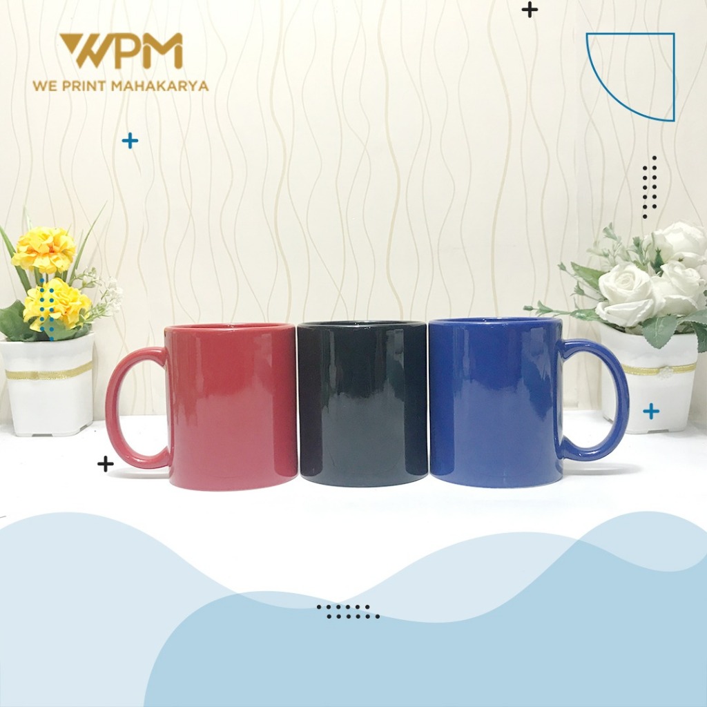 Jual Mug Hitam Polos | Shopee Indonesia