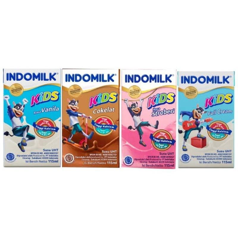 Jual Susu UHT indomilk kid 115ml dus | Shopee Indonesia