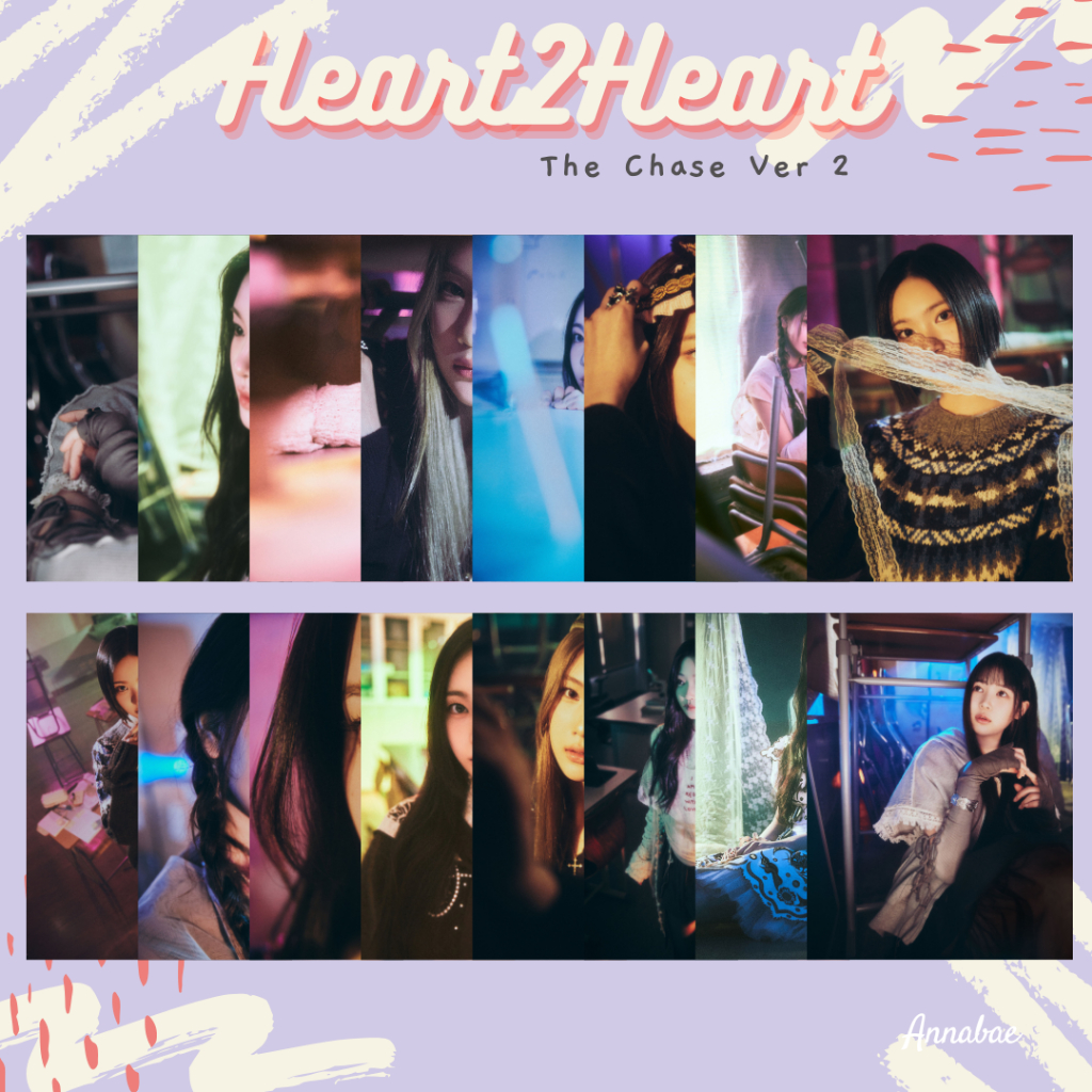 Jual Poster Heart2Heart The Chase Ver 2 Part 1 | Shopee Indonesia