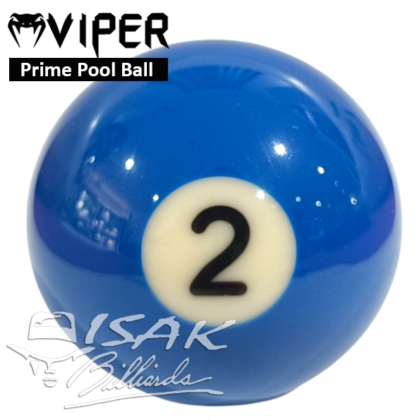 Jual Bola Viper Prime Pool Ball Eceran Nomor 2 - 2.1/4" - Billiard Ball ...