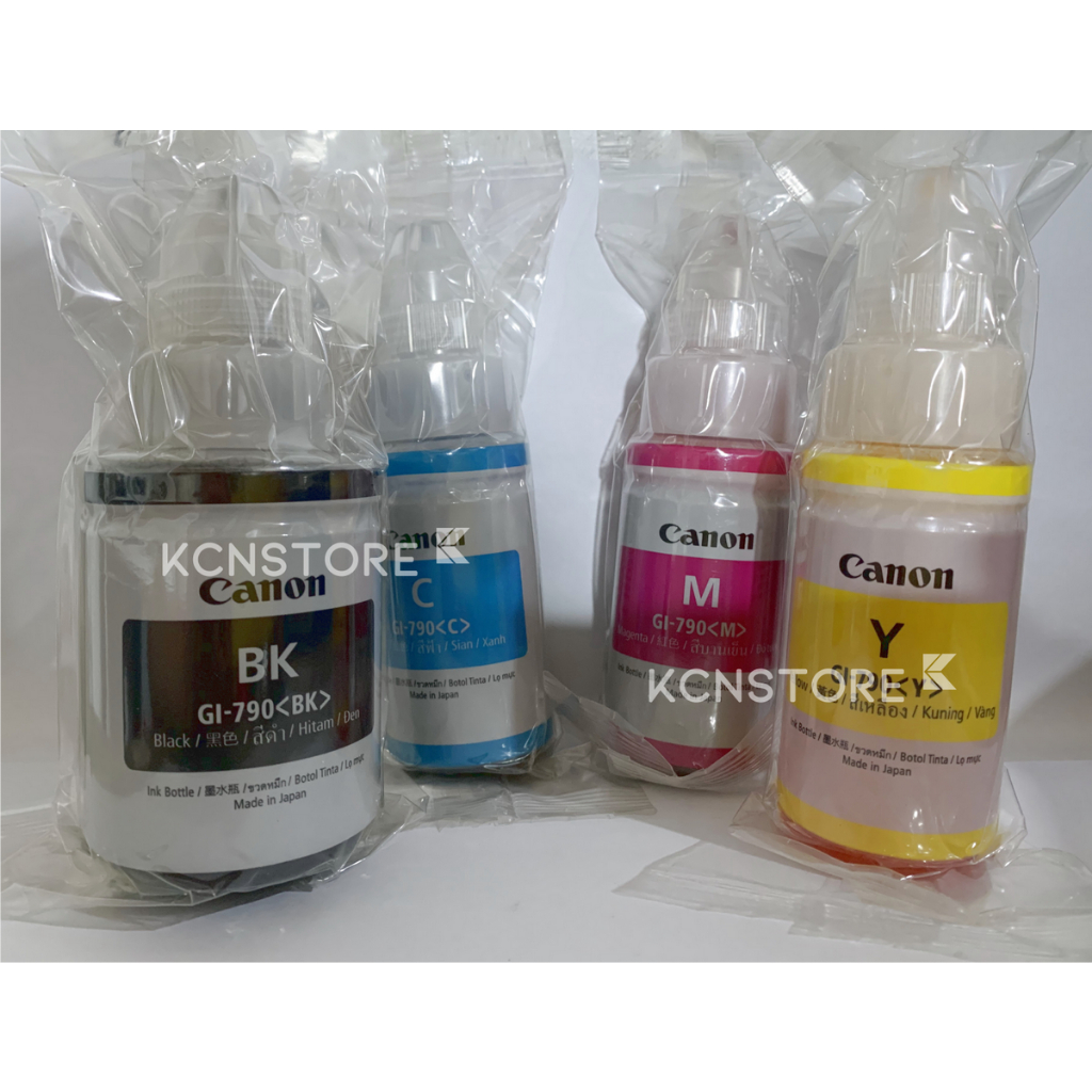 Jual Tinta Original Loose Pack Canon GI 790 G1000 G2000 G3000 G4000 ...