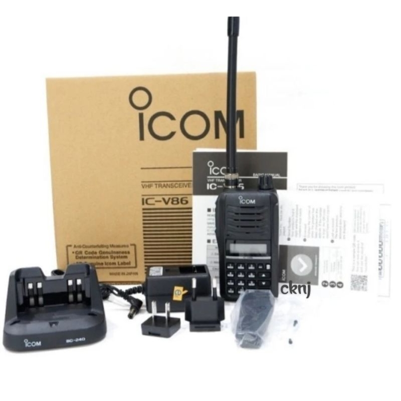 Jual HT ICOM IC-V86 VHF ORIGINAL | Shopee Indonesia