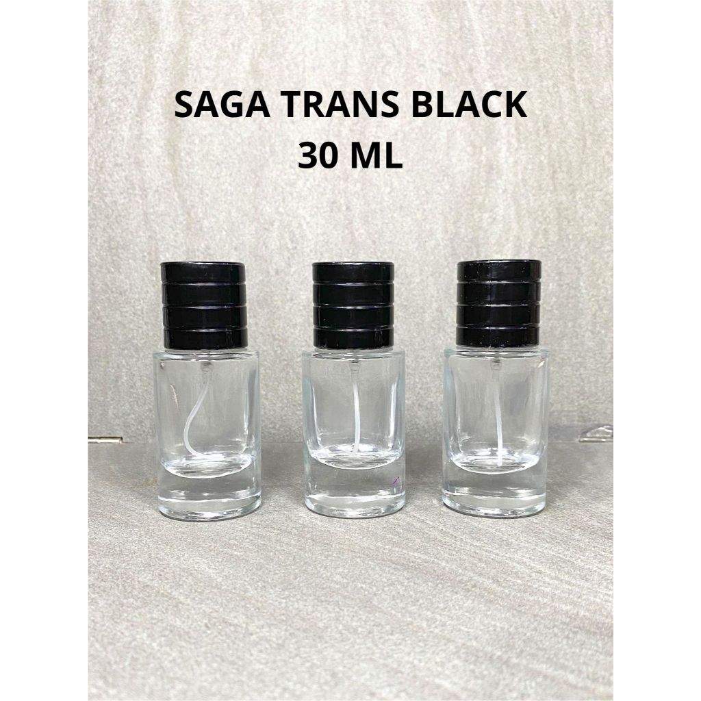Jual Botol Parfum Saga Black (30 ml) | Shopee Indonesia