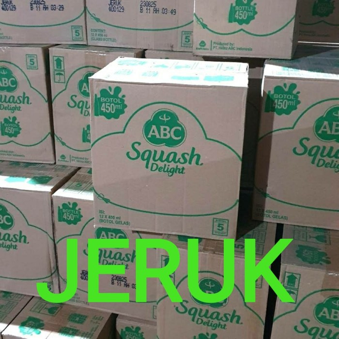 Jual Sirup ABC Squash Jeruk 460ml perdus isi 12 botol | Shopee Indonesia