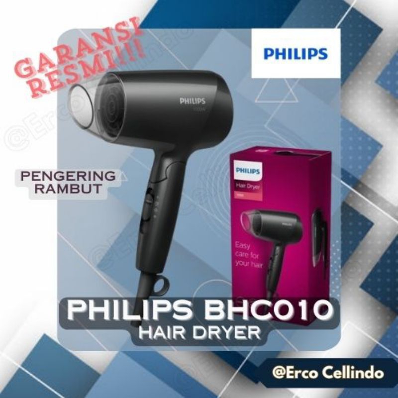 Jual Philips BHC010 Hair Dryer Official Warranty | Shopee Indonesia