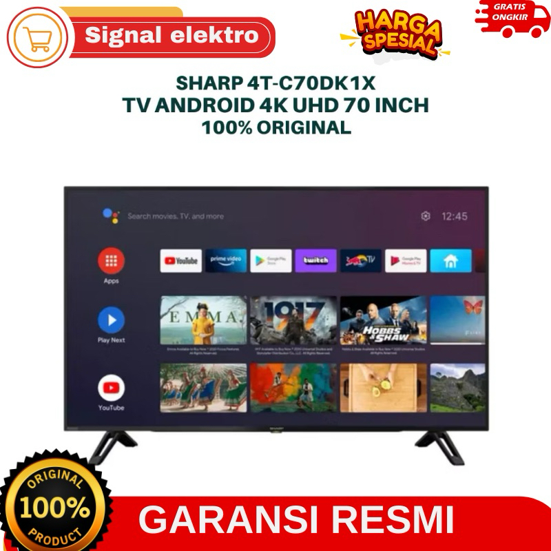 Jual Tv Sharp 70 inc 70DK Garansi Resmi | Shopee Indonesia