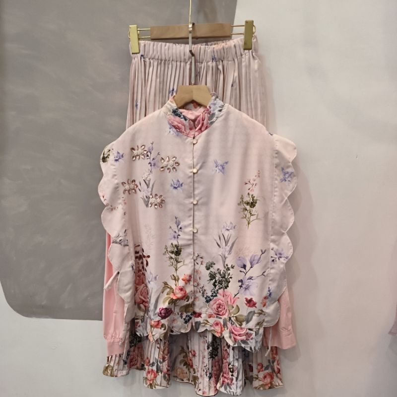 Jual SET VEST & ROK | ONESET VEST | Shopee Indonesia