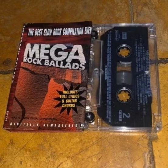 Jual Kaset Pita:Mega Rock Ballads | Shopee Indonesia