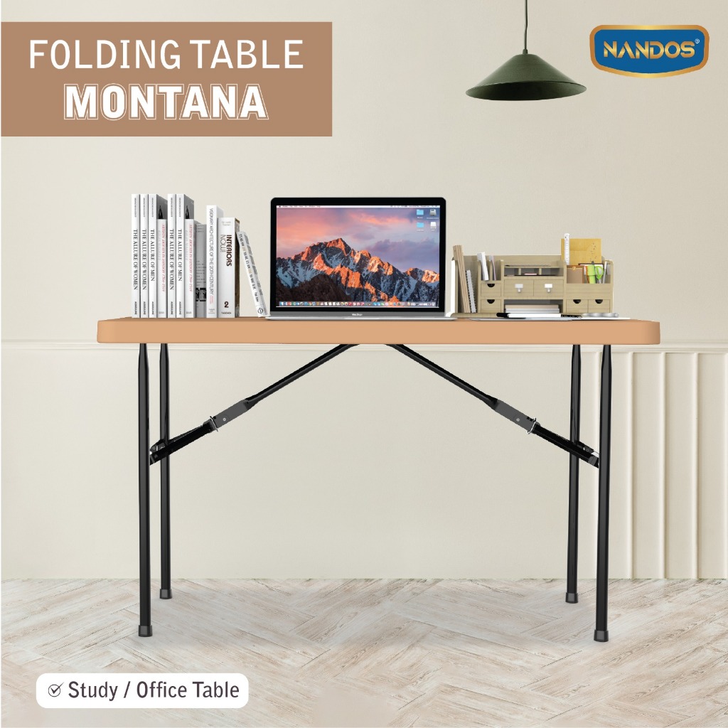 Jual NAIBA - FOLDING TABLE MONTANA MEJA LIPAT PORTABLE/MEJA MAKAN ...