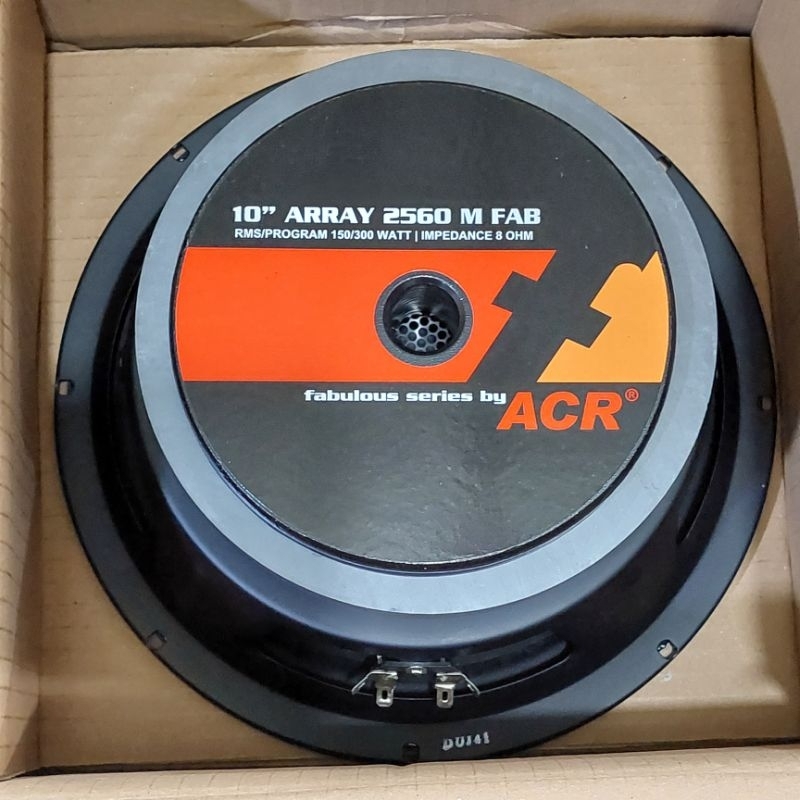 Jual Speaker ACR Fabulous 10 Inch kode 2560M dgn Daya 150/300 Watt ...