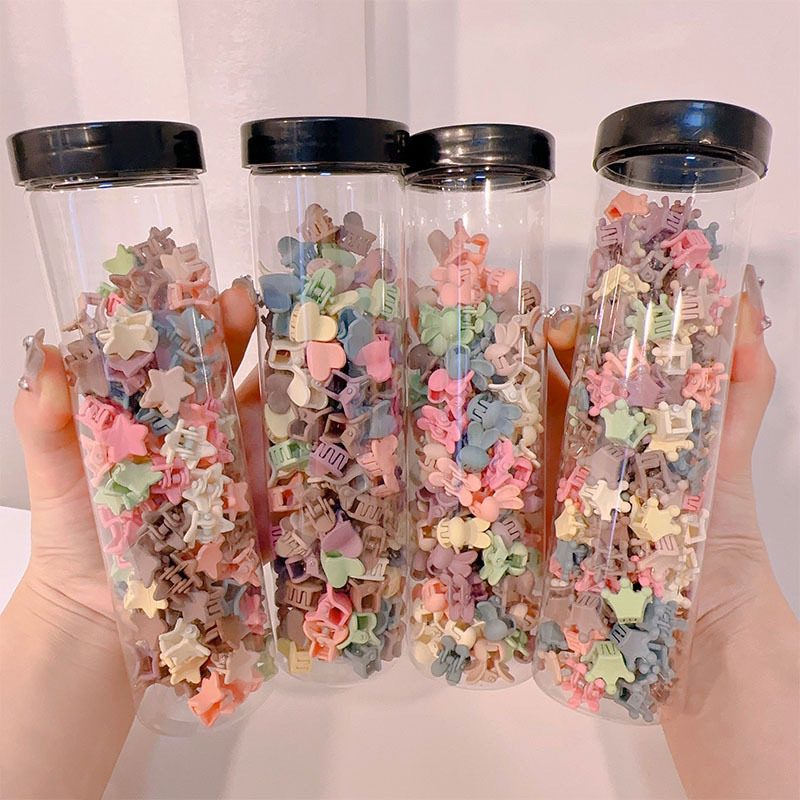 Jual MFH - 100PCS JEPIT RAMBUT ANAK MINI TABUNG JEPIT KARAKTER ANAK ...