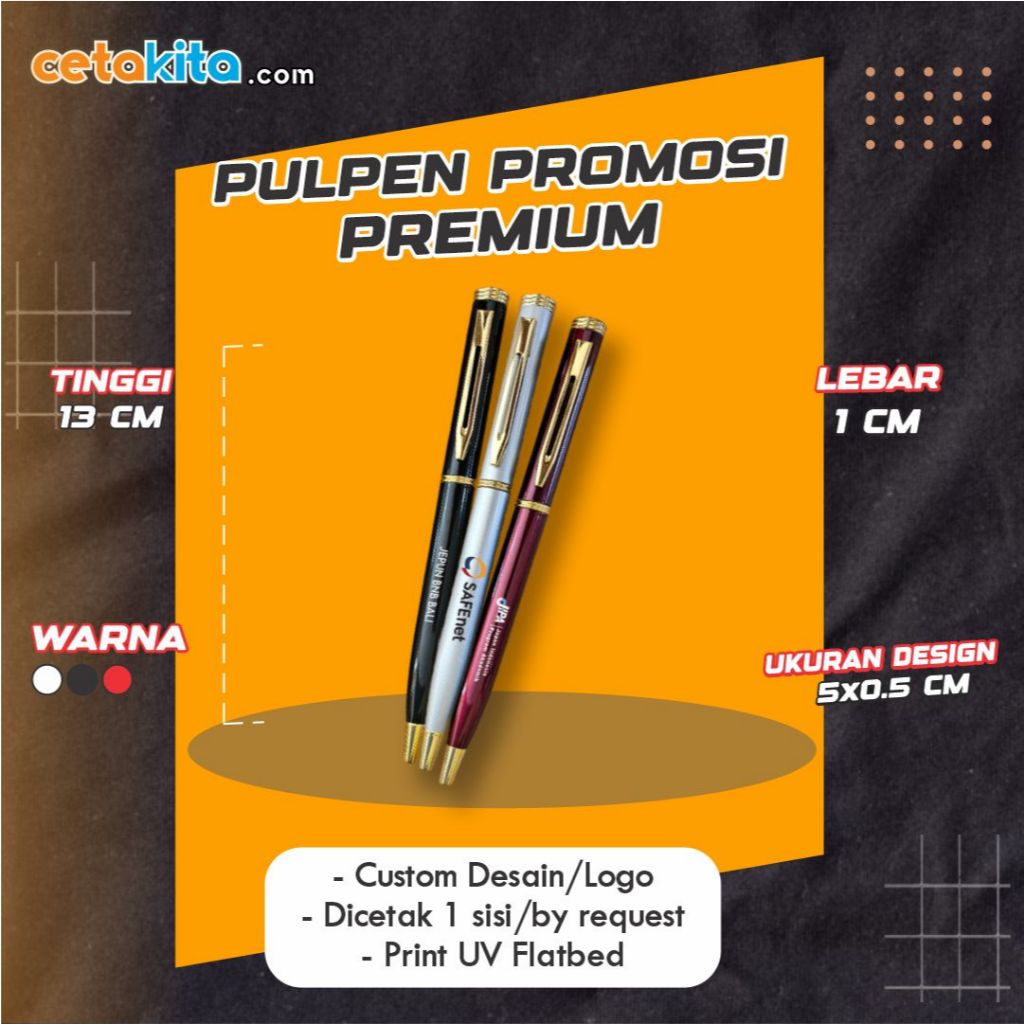 Jual Pena Ballpoint Bolpoin Pulpen Premium | Shopee Indonesia