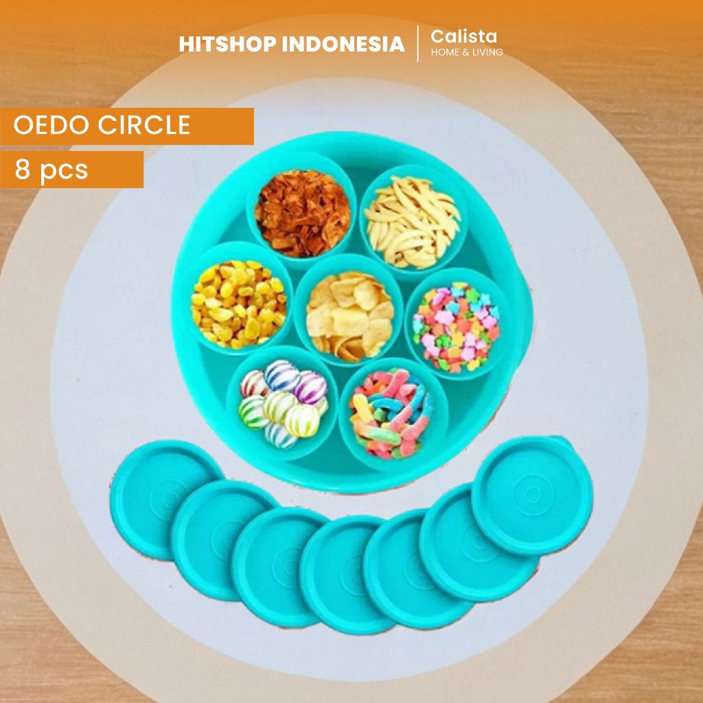 Jual [Calista] Oedo Circle Tempat Makan (isi 8 pcs) - Tempat Bekal ...