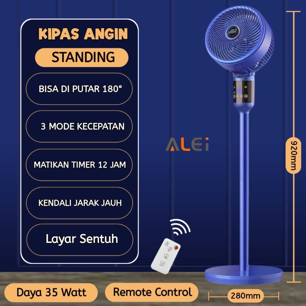 Jual KIPAS ANGIN 10 Inch / KIPAS ANGIN BERDIRI REMOTE / KIPAS ANGIN ...