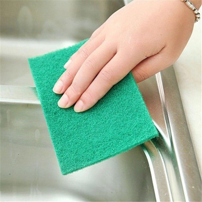 Jual Sabut Cuci Piring Panci Karpet Hijau Murah Meriah / Sabut Cuci ...