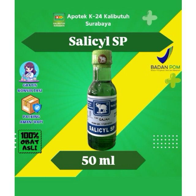 Jual Salicyl Spiritus Botol Kaca 50ml (per Pcs) | Shopee Indonesia