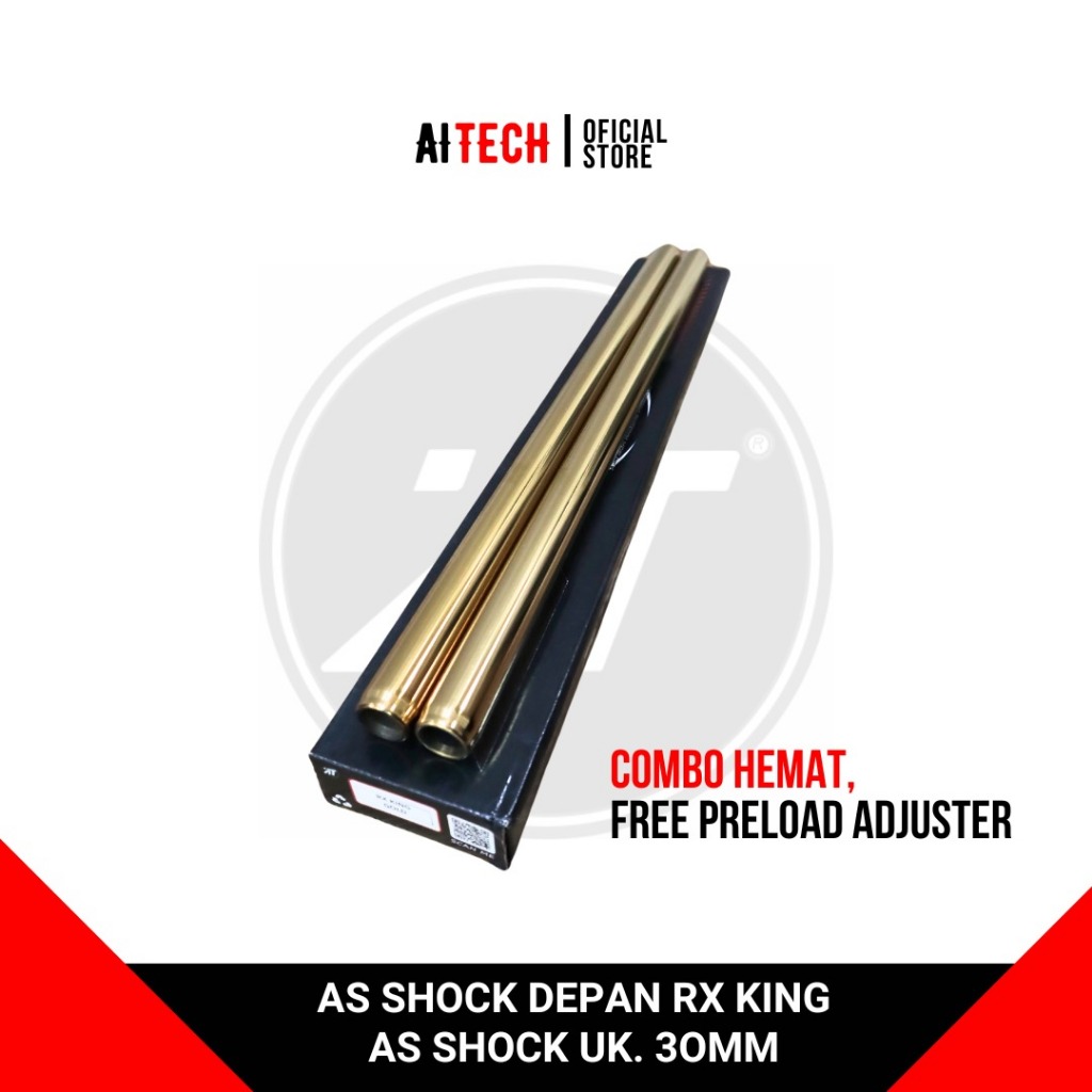Jual As Shock Depan RX King, Plus Preload As 30mm Aitech | Shopee Indonesia