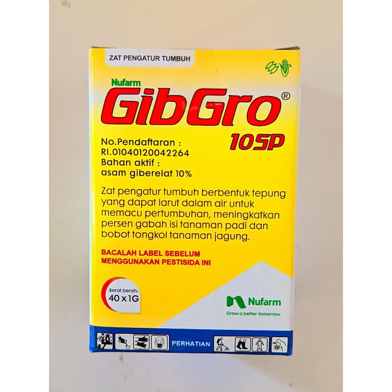 Jual GibGro 10 SP Zat Pengatur Tumbuh 1 Slop Isi 40 Pcs | Shopee Indonesia