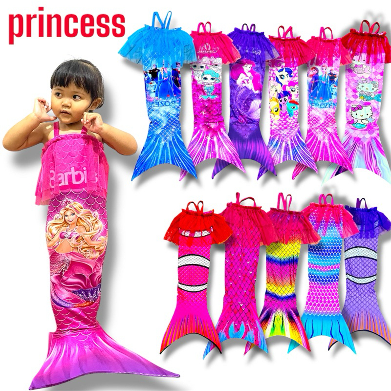 Jual Kostum Mermaid Princess Baju Renang Putri Duyung Anak Perempuan Terbaru PREMIUM | Shopee ...