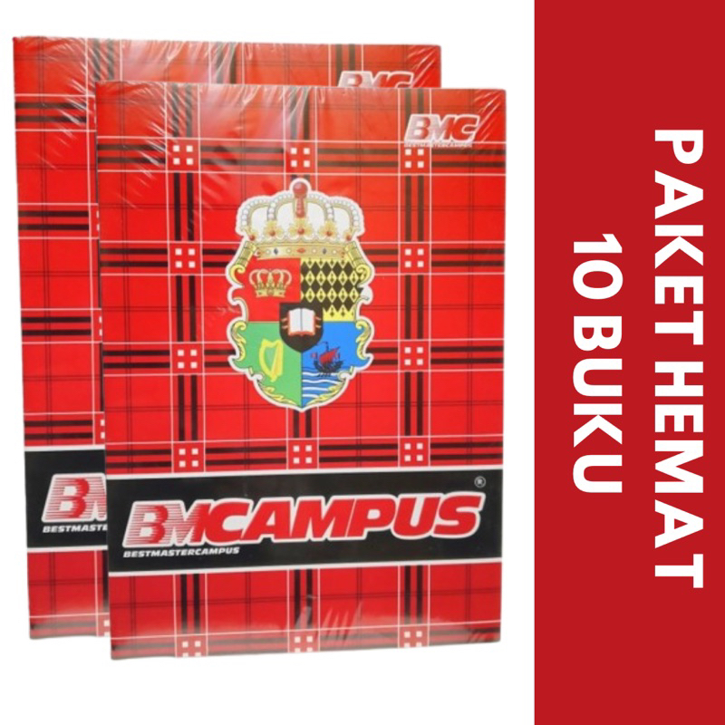 Jual NEW PRODUCT !!! BUKU TULIS BMC CAMPUS (ISI 10 PCS BUKU) 36 LEMBAR ...