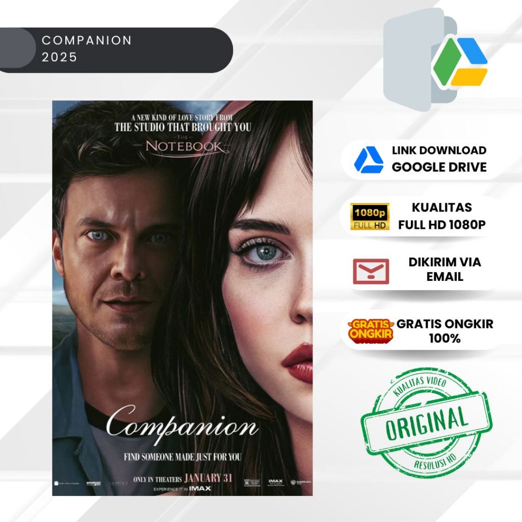 Jual FILM COMPANION (2025) | Shopee Indonesia