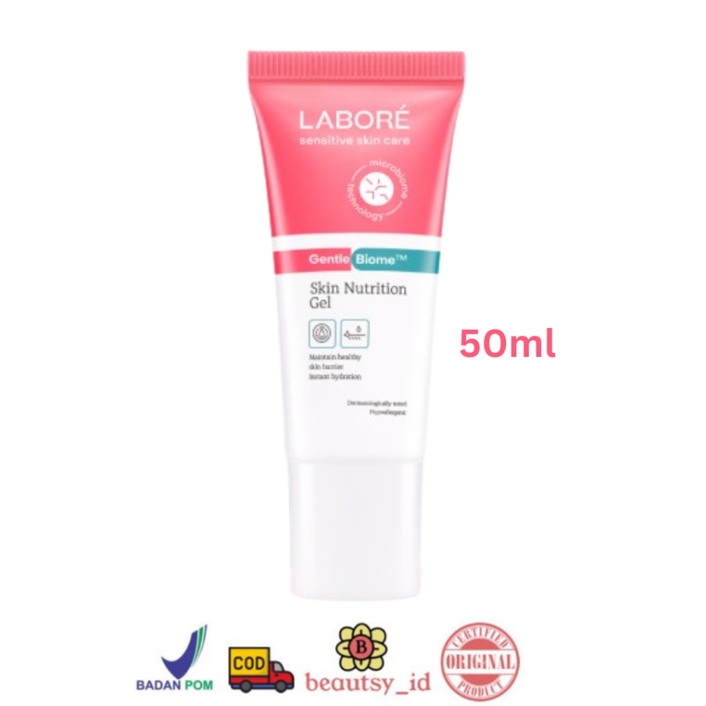 Jual Labore Gentle Biome Skin Nutrition Gel 50ml Moisturizer Pelembab ...
