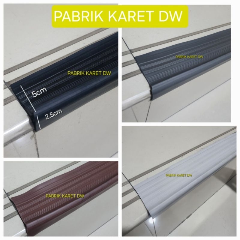 Jual KARET STEP NOSING TANGGA , LIS TANGGA SIKU , ANTI SLIP TANGGA ...
