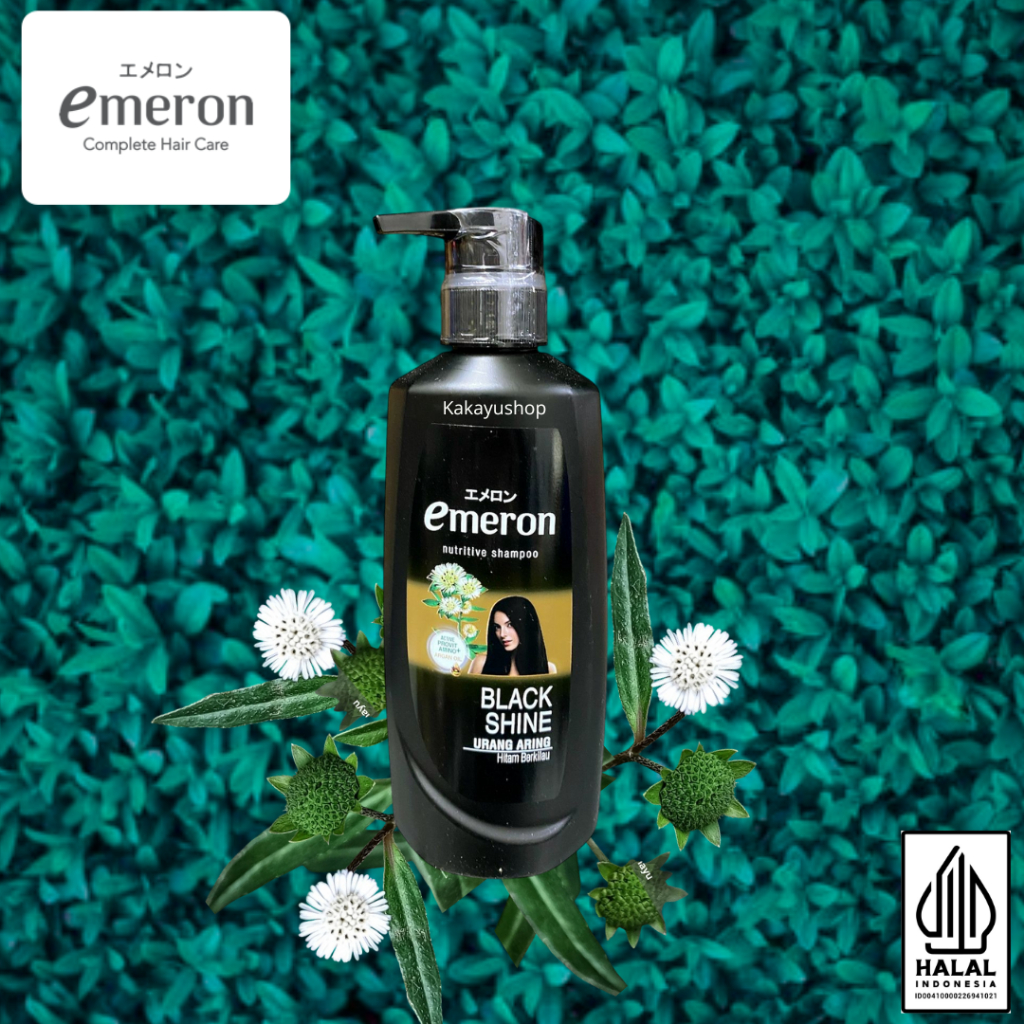 Jual EMERON Nutritive Shampoo Pump 450ml | Shopee Indonesia