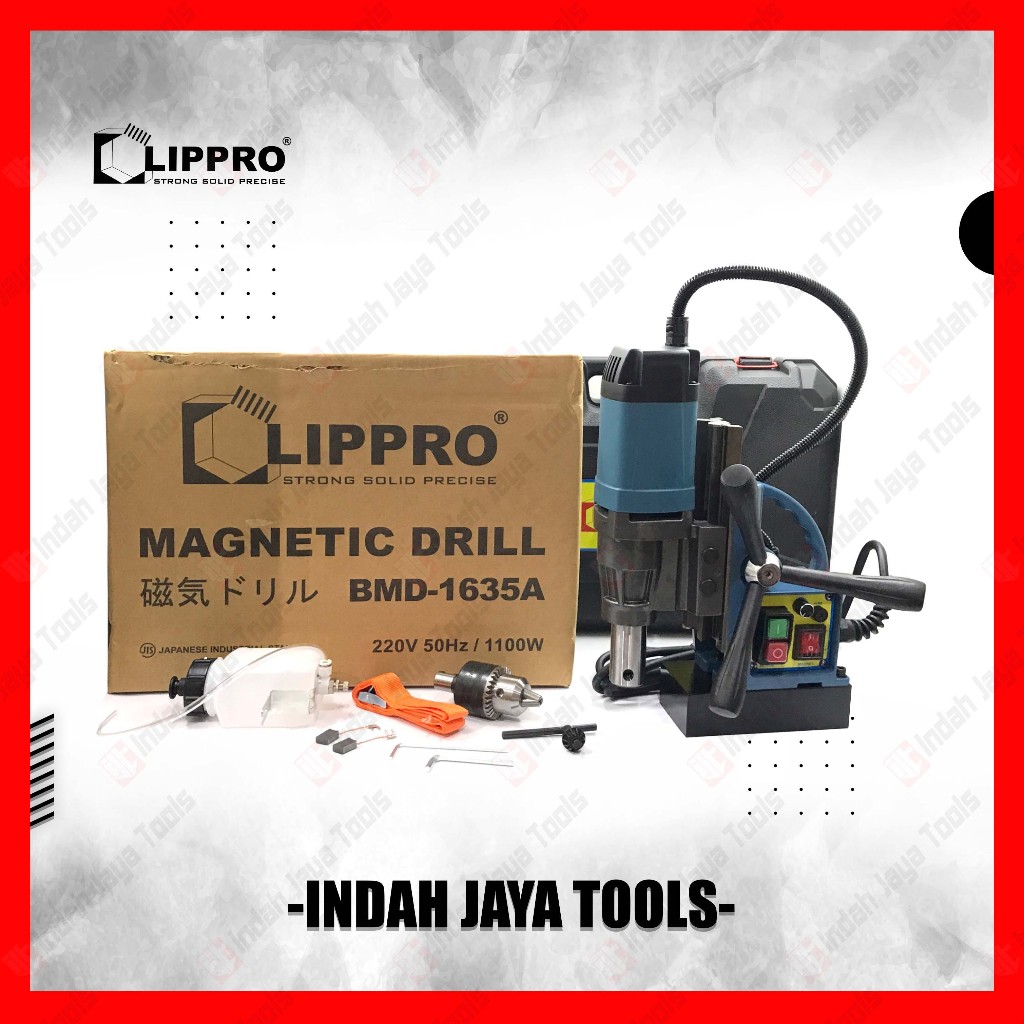 Jual LIPPRO BMD-1635A Mesin Bor Magnet 35 mm Jet Broach - Magnetic ...