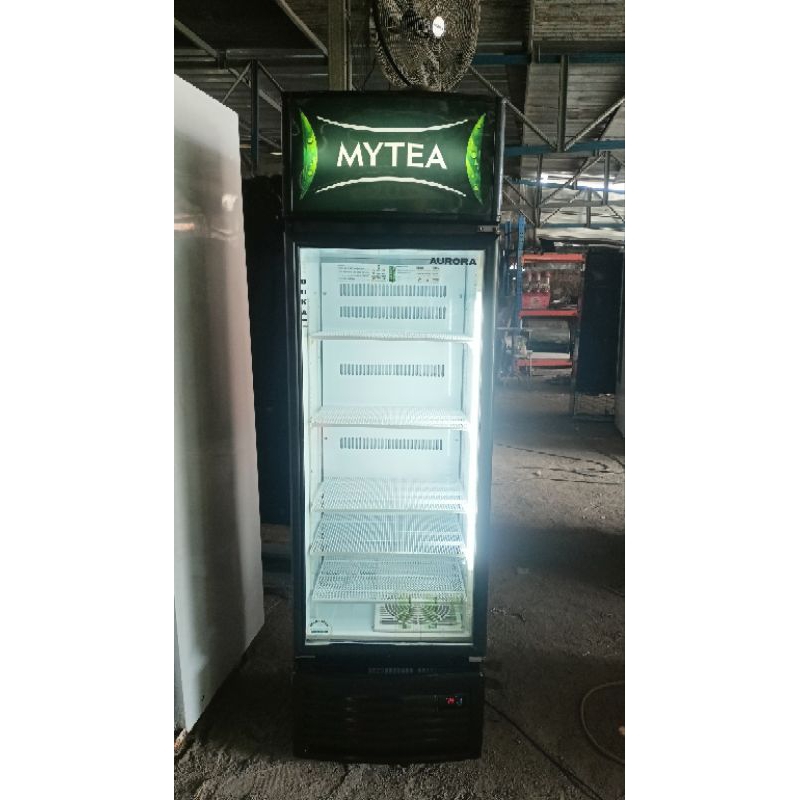 Jual SECOND/BEKAS CHILLER 1 PINTU Aurora/showcase 1 pintu | Shopee ...