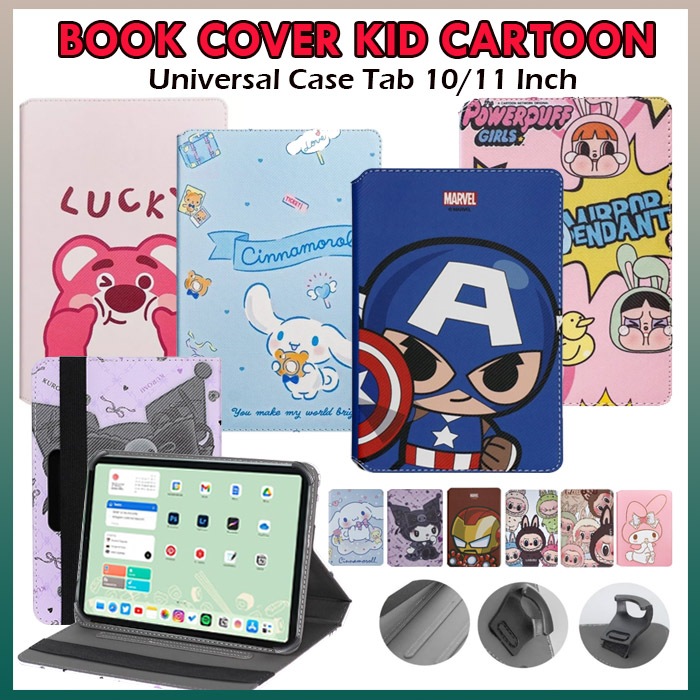 Jual Itel Pad 1 2 Pad One Two 10.1 Inch Flipcase Leather Kid Cartoon ...
