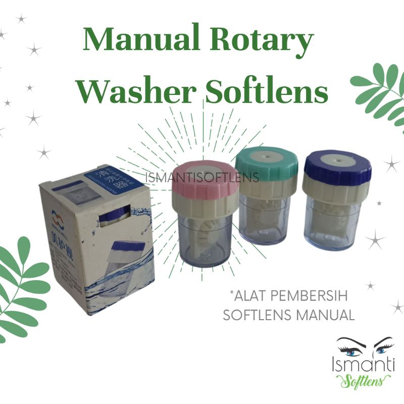 Jual [RANDOM] MURAH ALAT PEMBERSIH SOFTLENS MANUAL ROTARY WASHER ...