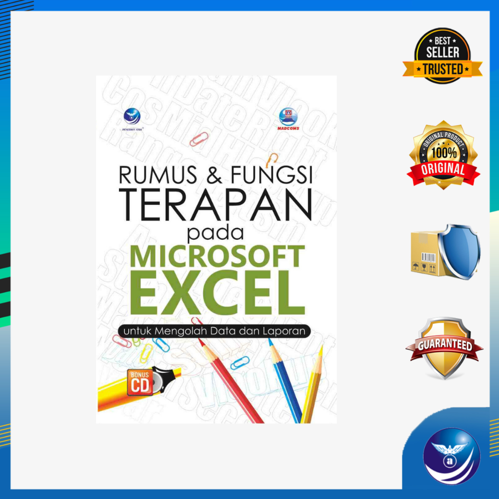 Jual Rumus dan Fungsi Terapan pada Microsoft Excel untuk Mengolah Data dan Laporan+cd - Madcoms ...