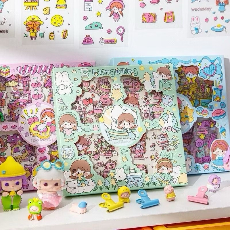 Jual Pi 100 LEMBAR STICKER SANRIO KUROMI MELODY SUPER HERO STIKER ANAK ...