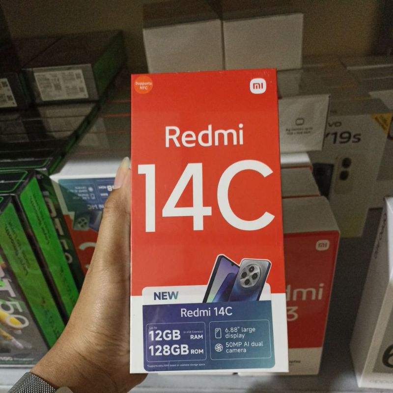 Jual redmi 14c 6/128 garansi resmi | Shopee Indonesia