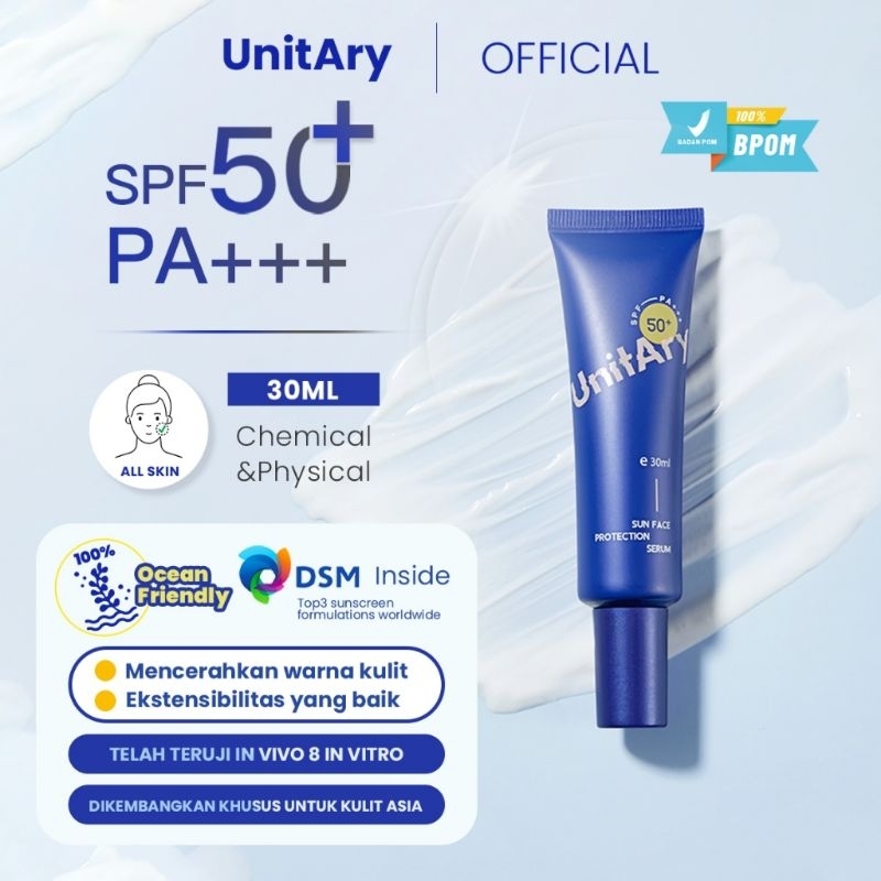 Jual UNITARY SUN FACE PROTECTION SERUM SPF 50 PA+++ | Shopee Indonesia