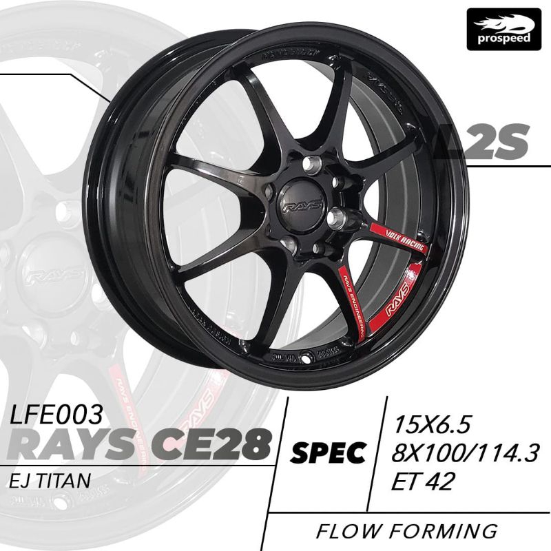 Jual Velg mobil racing rays ce28 ring 15 flowforming | Shopee Indonesia