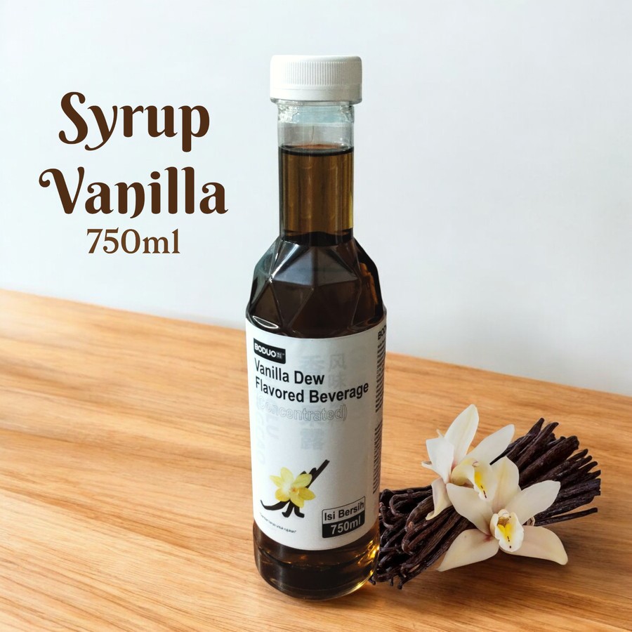 Jual Boduo Syrup Vanilla Dew Flavored Beverage Concentrated - Sirup ...