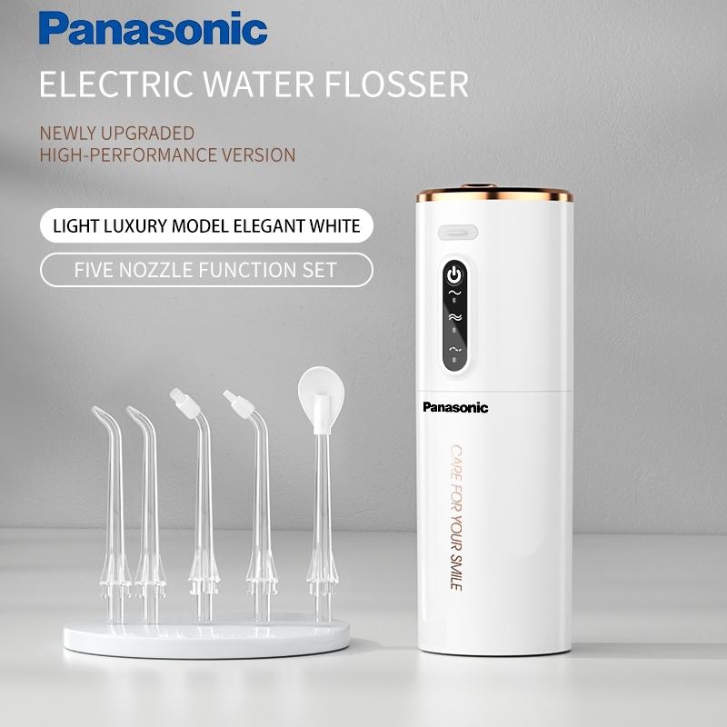 Jual Panasonic Portable Water Floss USB Rechargeable Oral Irrigator ...