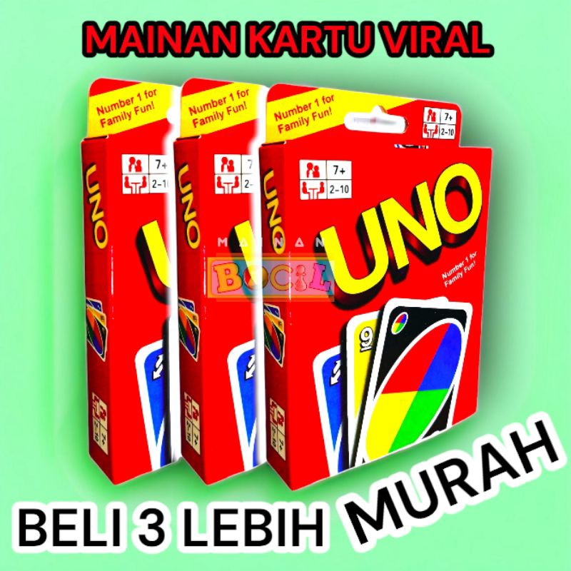Jual Beli 3 Lebih Murah/ Permainan Kartu Kekinian/Kartu Viral/Family ...