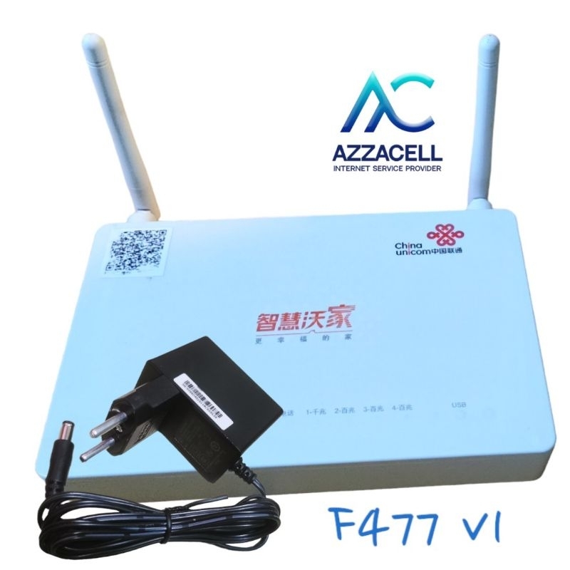 Jual ont zte f477 v1 epon bodi besar adaptor 12v 1a ont f477v1 477 onu ...