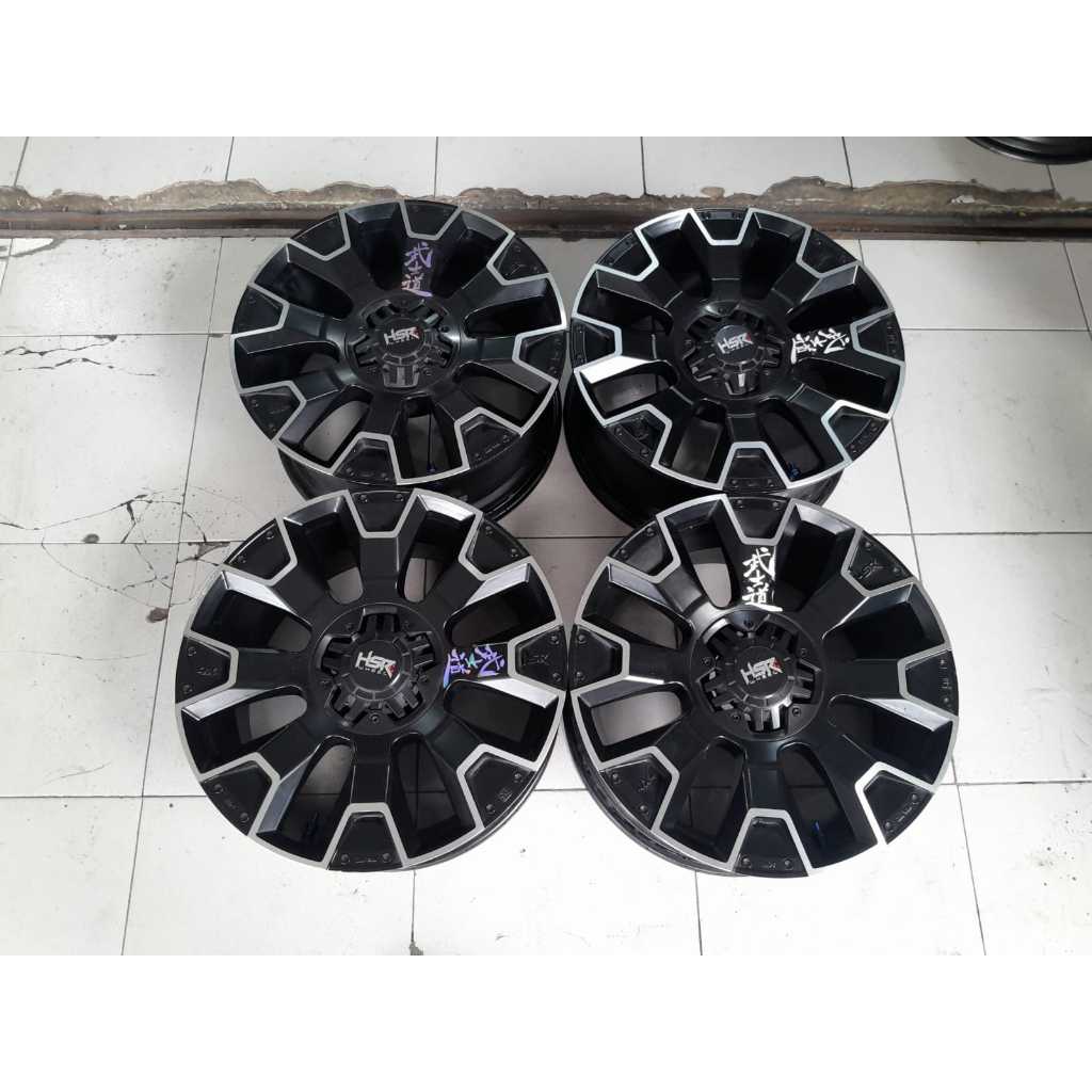 Jual VELG MOBIL SEKEN BEKAS DOLASI RING 18 LEBAR 8 PCD 6X139,7 ET20 B/P MURAH BUAT PAJERO HILLUX ...