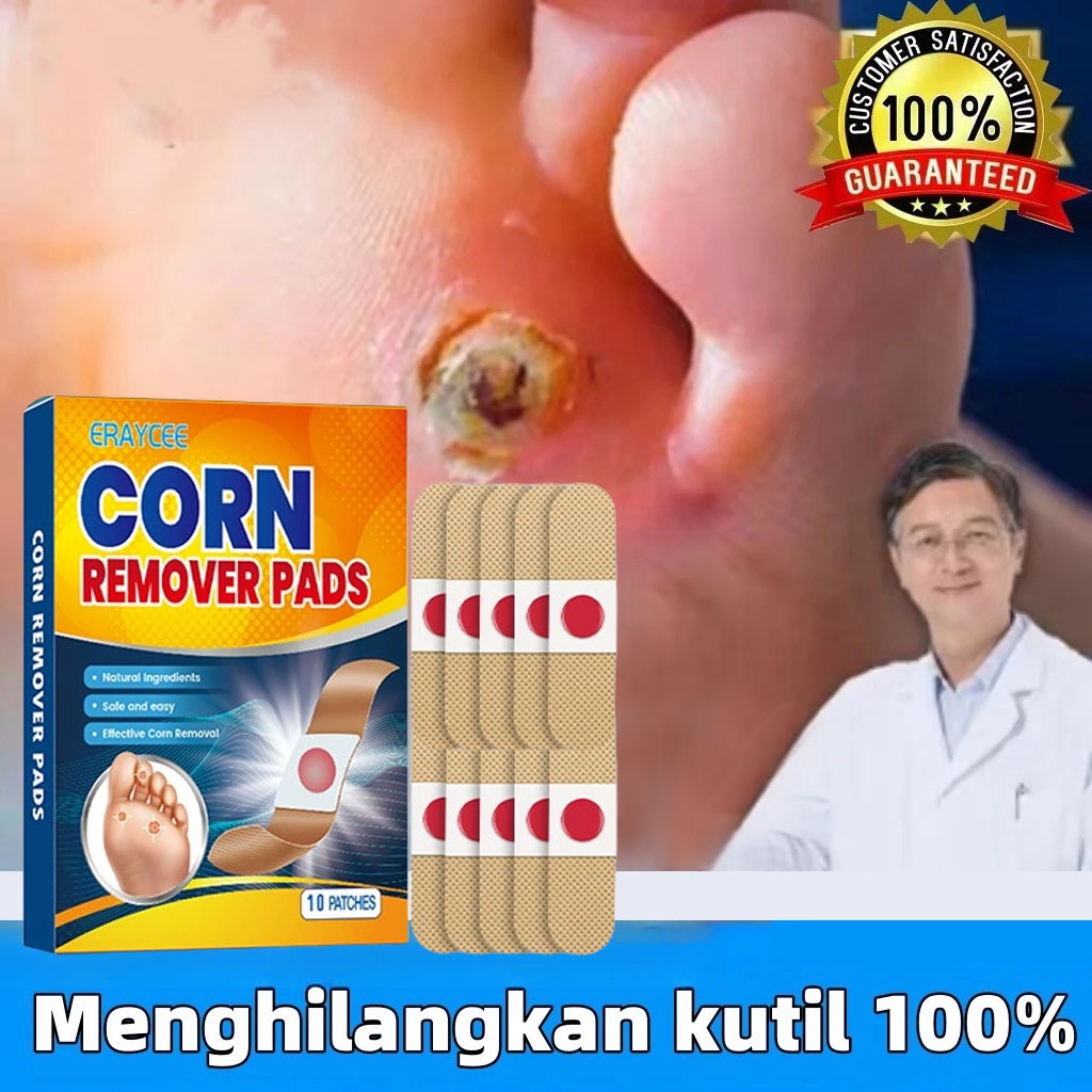 Jual Plester Mata Ikan dan Kutil 10 Pcs - 1 Strip / Mata Ikan Foot Corn ...