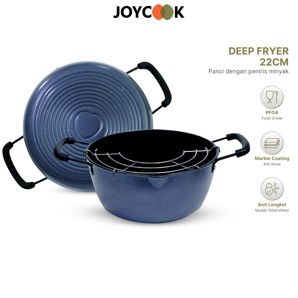 Jual JOYCOOK Panci Multifungsi Deep Frypan Cookware TK-829 | Shopee ...
