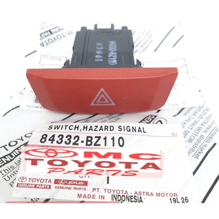 Jual Swit Switch Tombol Hazard New Avanza Xenia Original 84332-BZ110 ...