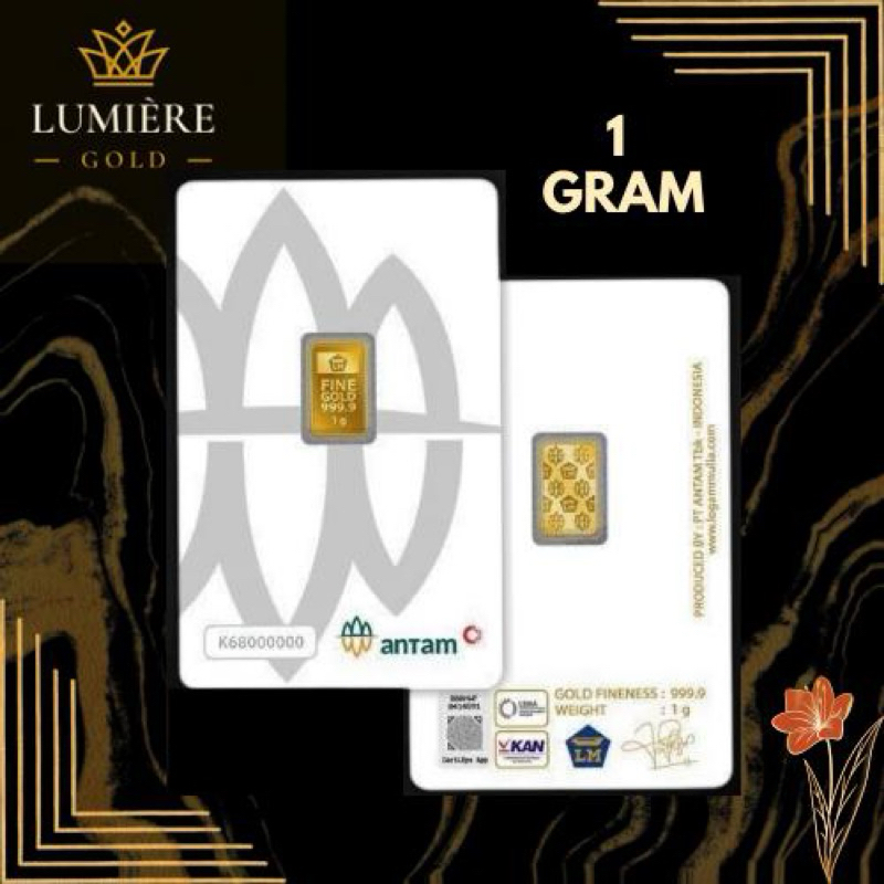 Jual Logam Mulia ANTAM Press (LM) 1 gram | Shopee Indonesia