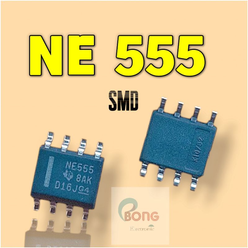 Jual IC NE555 / NE 555 SMD Texas Instruments Timer Oscillator | Shopee Indonesia